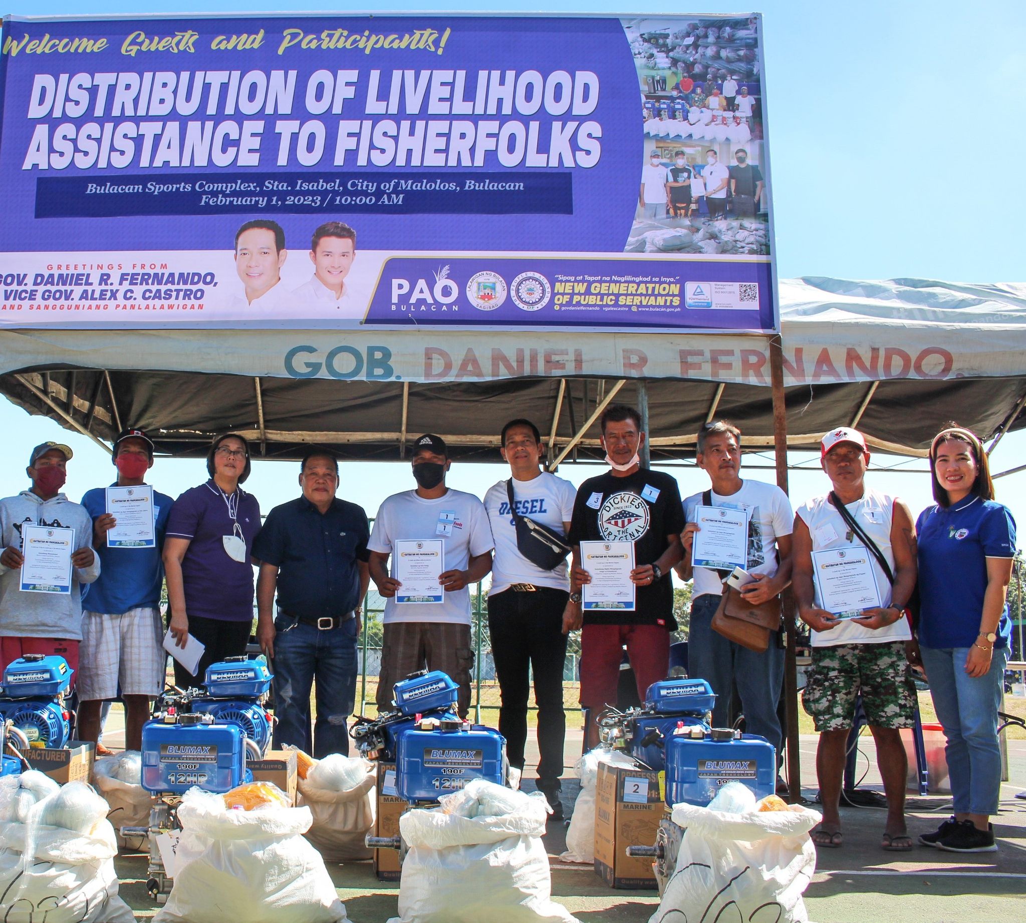 300 mangingisda tumanggap ng livelihood assistance sa Bulacan – Centro ...