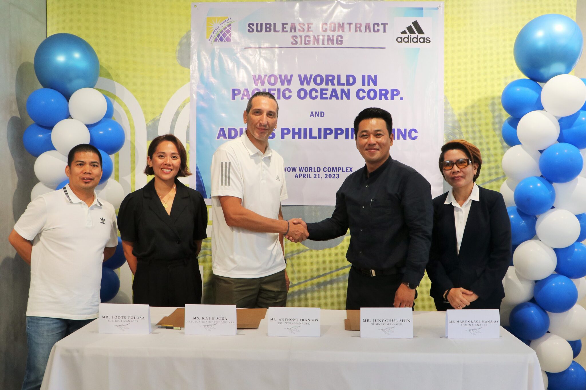 Adidas Philippines, Inc. renews partnership with WOW World – Centro ...
