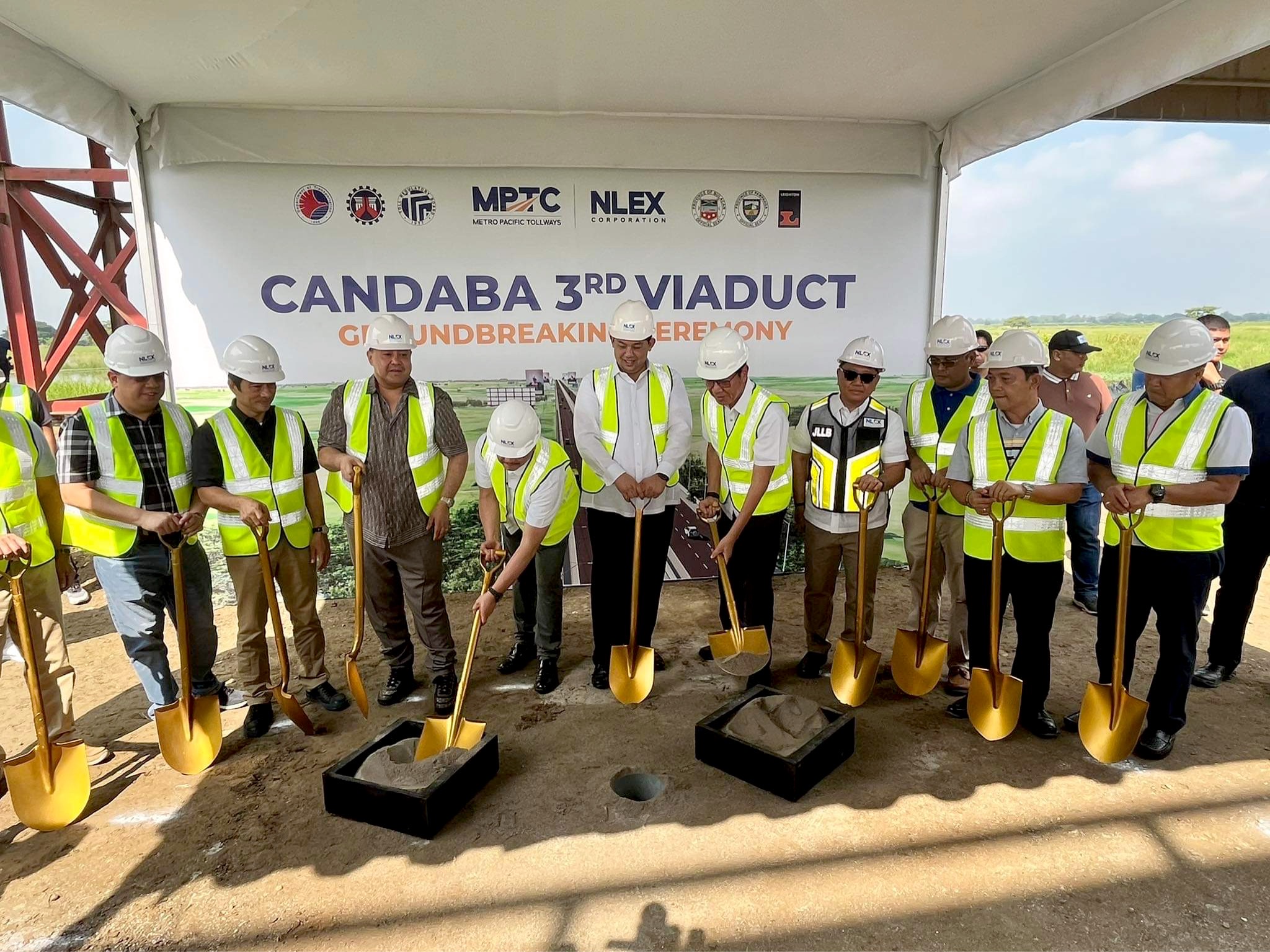 NLEX isinagawa ang groundbreaking ng P7.89B Candaba 3rd Viaduct project ...