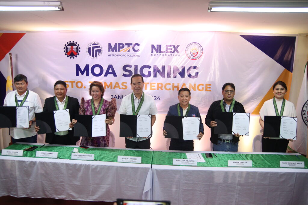 DWPH, TRB, NLEX ink partnership to build a new interchange in Sto ...
