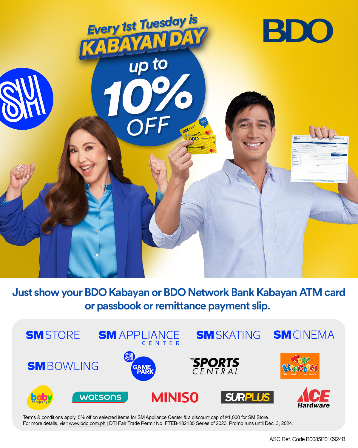 Every first Tuesday is Kabayan Day at SM malls! – Centro News Online