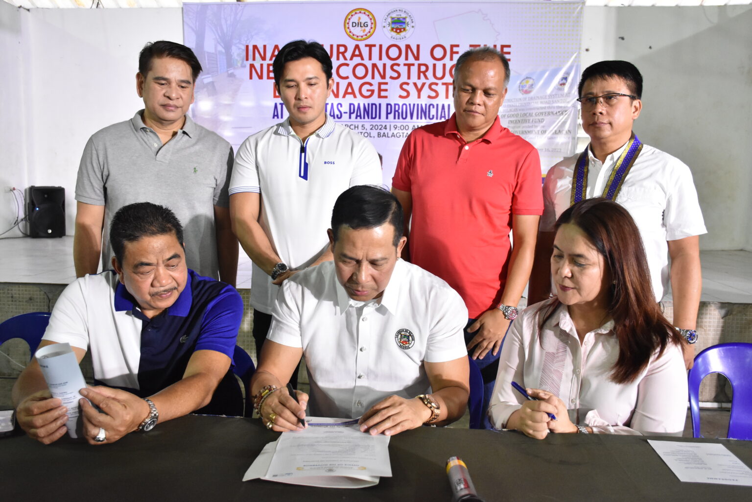 Bulacan, DILG, pinasinayaan ang P9.4M drainage project sa Balagtas ...