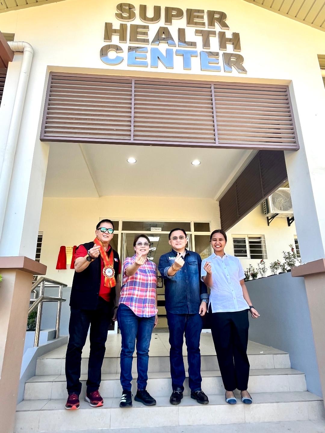 Super Health Center sa Plaridel pinasinayahan ni Sen. Bong Go – Centro ...