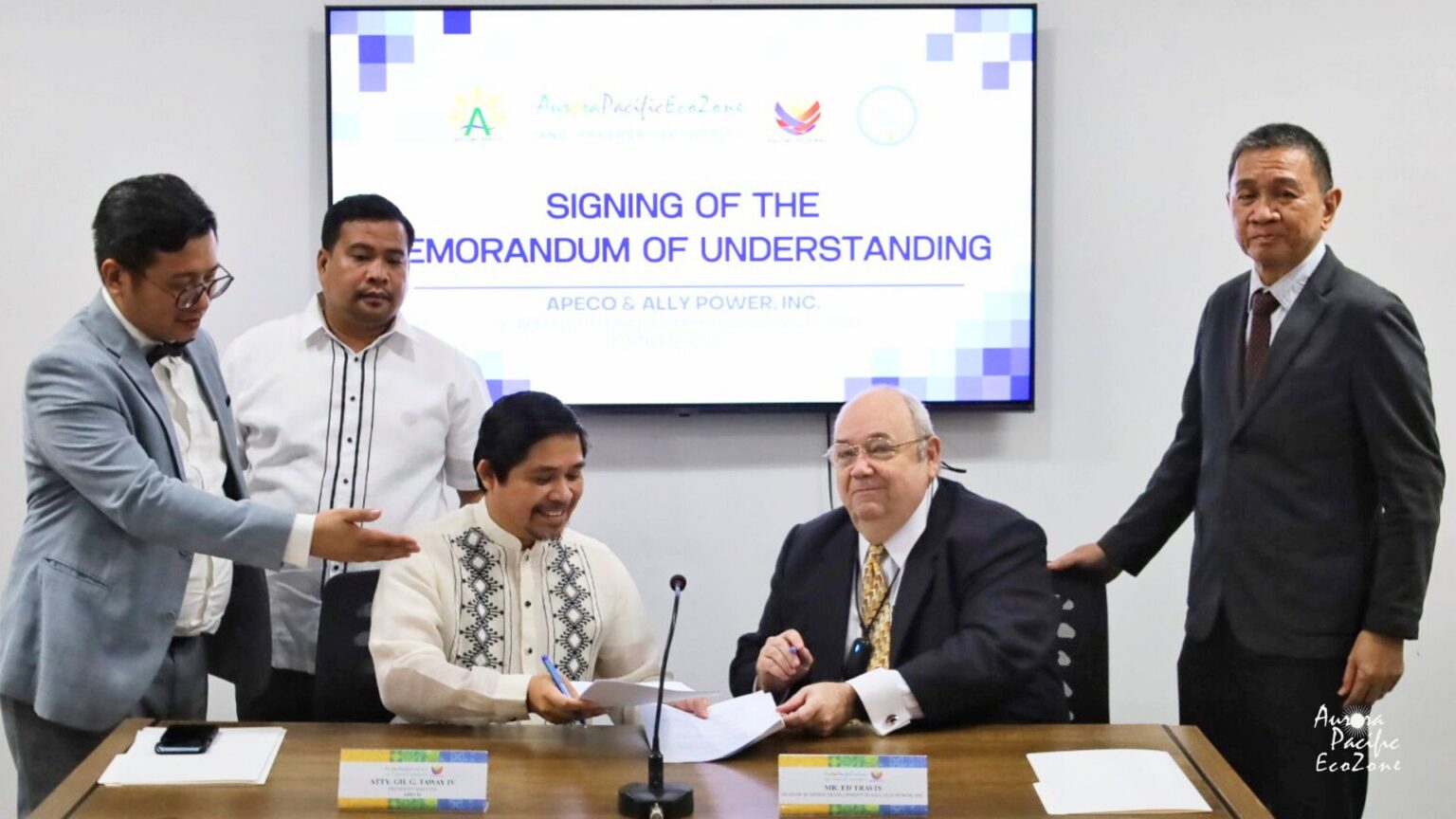 APECO, US firm ink MOU for 128-MW hydrogen power project in Aurora ...